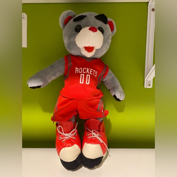 NBA | Toys | Houston Rockets Nba Clutch Stuffed Animal Rare | Poshmark
